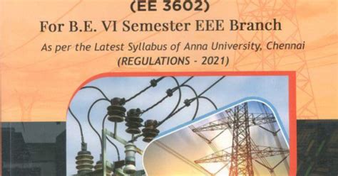 Power System Operation And Control