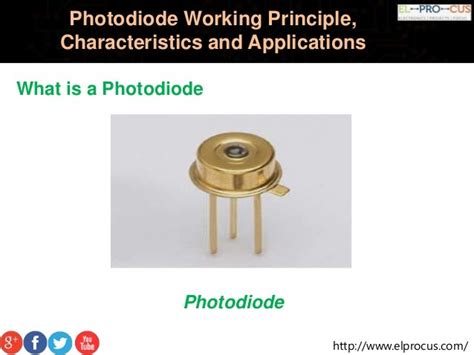 Photodiode Working Principle Characteristics And Applications