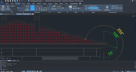 Como Utilizar O Comando Dimangular No Zwcad Ibercad Software Cad