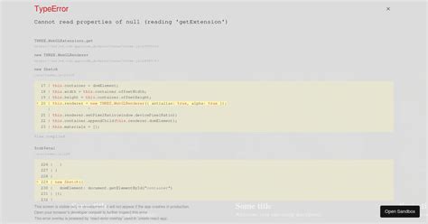 THREE Barba JS Forked Codesandbox