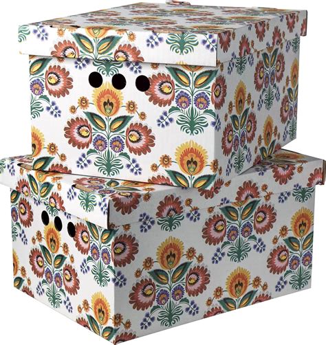 Amazon Decorative Cardboard Storage Boxes At Nicholas Gonzales Blog
