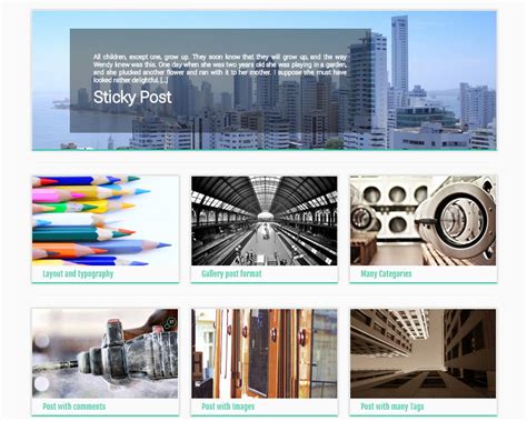 Customizr V3 3 6 A Customizable Grid Layout For Your WordPress Blog