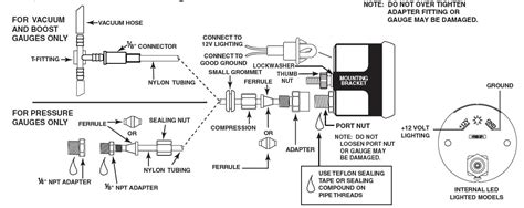 Autometer Oil Pressure Gauge Wiring Diagram