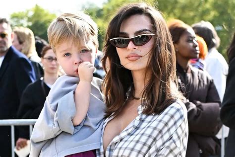 Emily Ratajkowskis Son Sly 5 Makes His Modeling Debut Alongside Mom