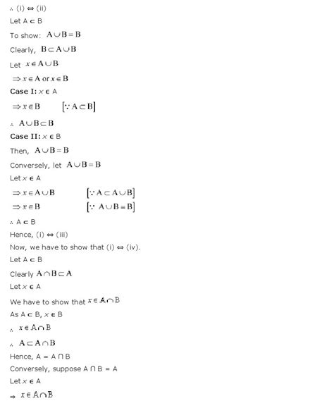 Maths Class 11 Chapter 1 Question Answer
