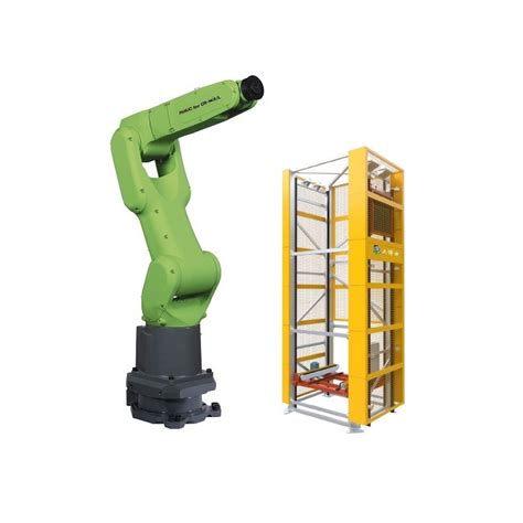 Fanuc Robotik Kol Eksenli CR iA L CNGBS RGV Robotu ile İşbirliği Robotu Olarak Cnc İşleme için