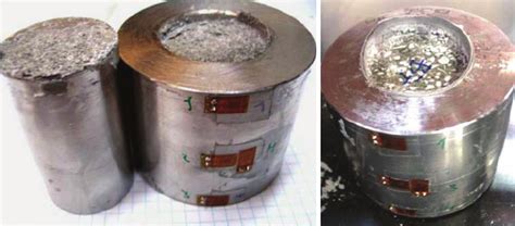 View Of Two Vessels After Quasi Oedometric Compression Tests Download