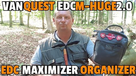 Vanquest Edcm Huge 20 Edc Maximizer Organizer Youtube