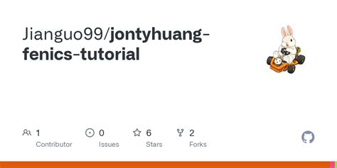 Jontyhuang Fenics Tutorialfirstfme Practicesipynb At Master