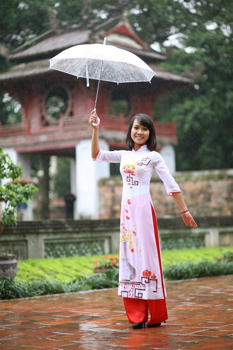 Free Images Girl Woman Rain Asian Spring Chinese Red Umbrella Asia Clothing Garden