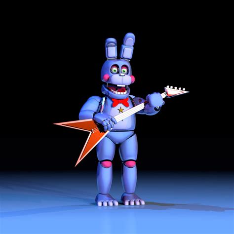 C4d Fnaf Rockstar Bonnie By Chuizaproductions By Malluzo On Deviantart
