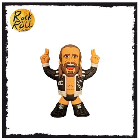 Aew Mini Micro Brawlers Series 1 Adam Cole 110 Rock And Roll Collectibles