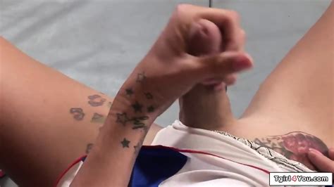 Busty Trans Cheerleader Morgan Bailey Anal Fucks Her Coach Eporner