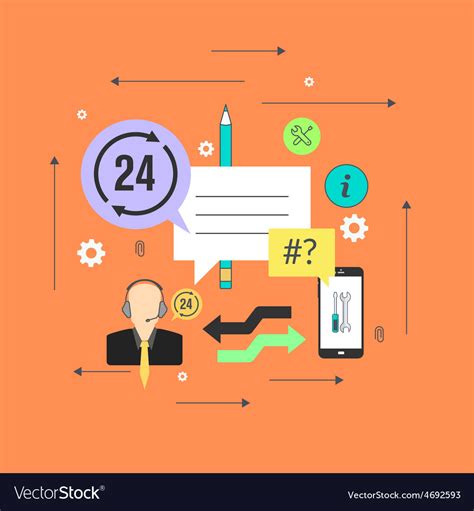 Support Royalty Free Vector Image Vectorstock