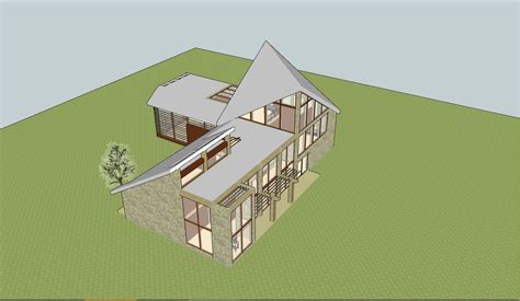 简约的美观的别墅su模型 其他住宅 土木在线