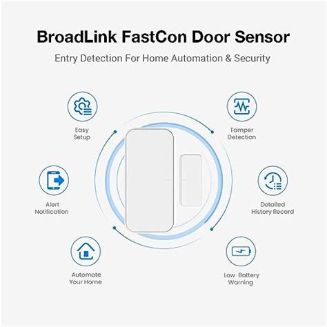 Broadlink Fastcon Smart Door Window Sensor 2 Pack Smart Gadgets