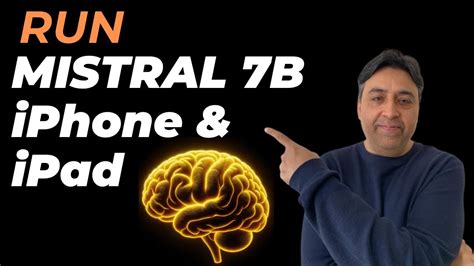 Run Mistral 7b Offline On Iphone Ipad Youtube