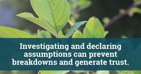 Perhaps You Know What Assuming Does Taking A Look