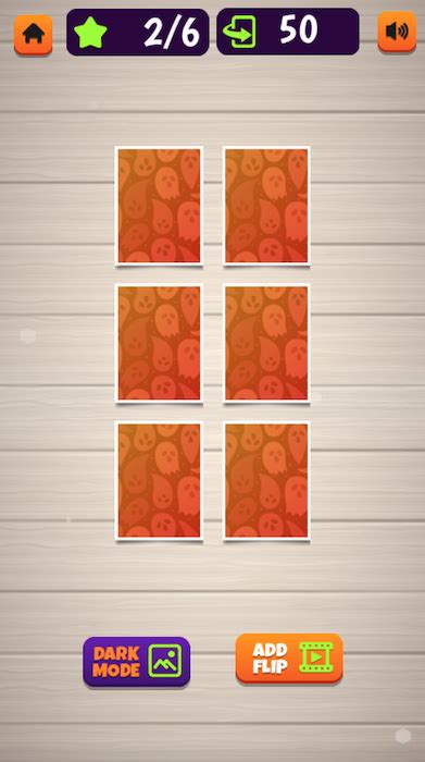Halloween Memory Card Matching Game Html5construct 3 By Hvgragame