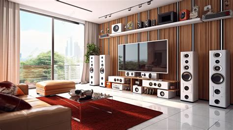 홈 시어터로 변형된 거실 3d 렌더링 벽 램프 라운지 가구 배경 일러스트 및 사진 무료 다운로드 Pngtree