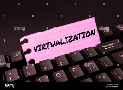Conceptual Display Virtualization Business Approach Application Of Virtual Environment To