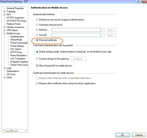 Enable Checkpoint SSL VPN Remote Access Step By Step Instruction Part Certs And Two Factor