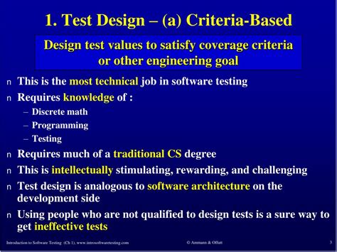 Ppt Introduction To Software Testing Chapter 1 Model Driven Test
