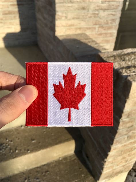 Patch Of Canadian Flag