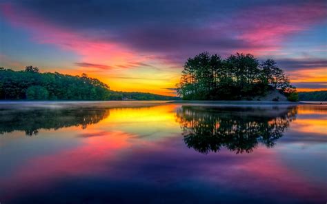 281947 Horizon Atmosphere Afterglow Sunrise Calm Samsung Galaxy