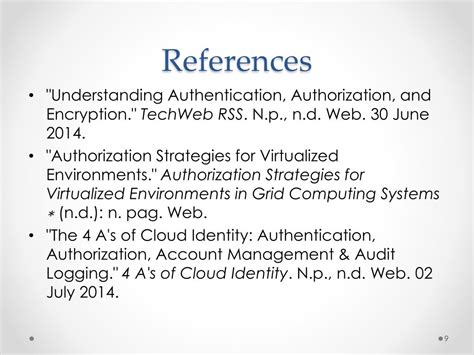 Ppt Authentication And Authorization Security And Integrity In The Cloud Powerpoint