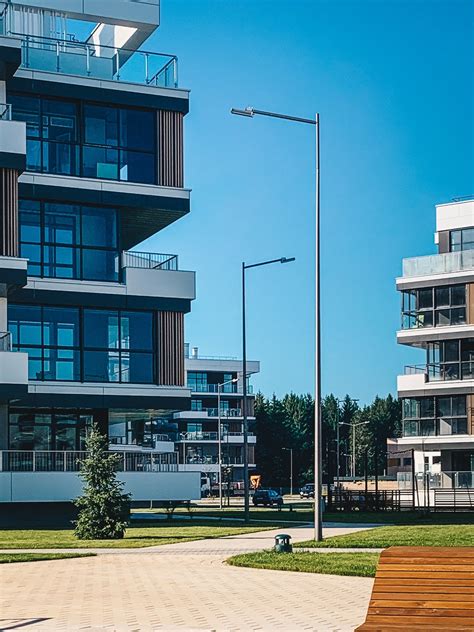 Уличное освещение - ЖК Пирс