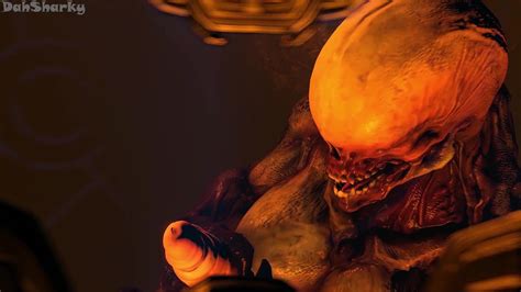 Animated POV Sex With A Monster From Doom