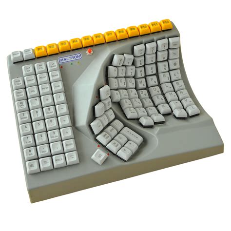Single Hand Keyboard By Maltron Keyboards Ergocanada Detailed Specification Page