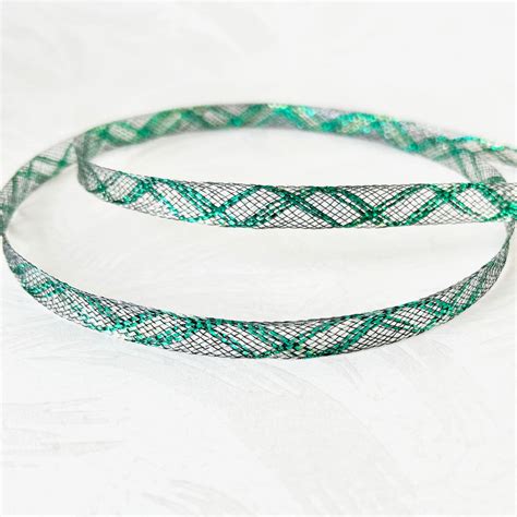 Metallic Mesh Braid Rose Mille