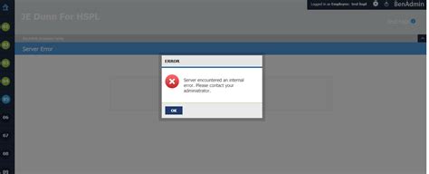 Wt 11842 Production Employee Workflow Je Dunn For Hspl Demographics Getting Server Error