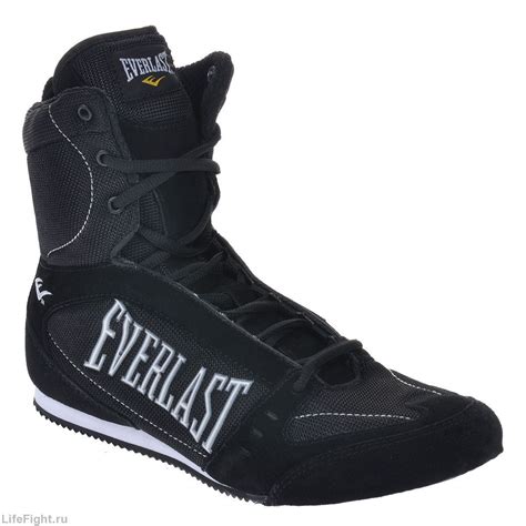 Боксерки Everlast High-Top Competition (black) | Единоборство, Модная ...