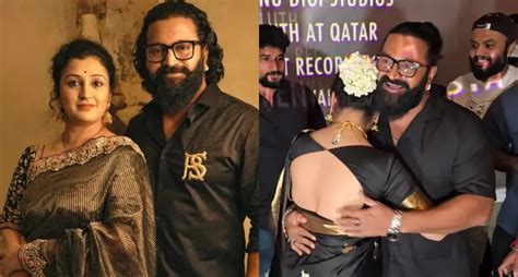 Rishab Shetty Hugs Wife Pragathi After She Got Emotional At Kantara