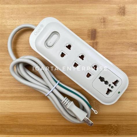 OMNI EXTENSION CORD SET W UNIVERSAL OUTLET SWITCH WER 103 TV Home Appliances Electrical