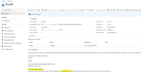 Intune And Sccm Configuration Manager State Unkown Microsoft Qanda