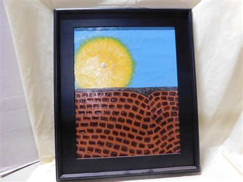 Lot Joseph D Sine Outsider Art Sunflowerbrick Wall