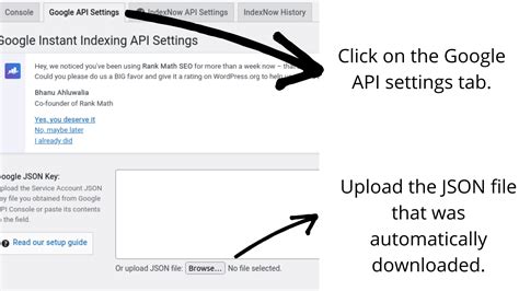 Case Study Linking Our Website With Google Instant Indexing API Using