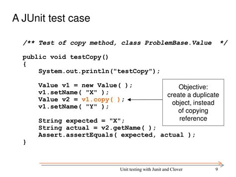 Ppt Unit Testing With Junit And Clover Powerpoint Presentation Free Download Id1453398