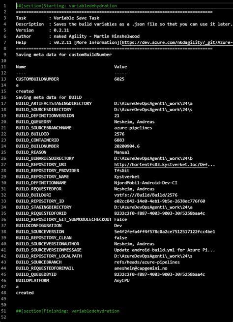Json File Not Being Saved When Using Variable Save Task · Issue 14 · Nkdagilityazure Devops