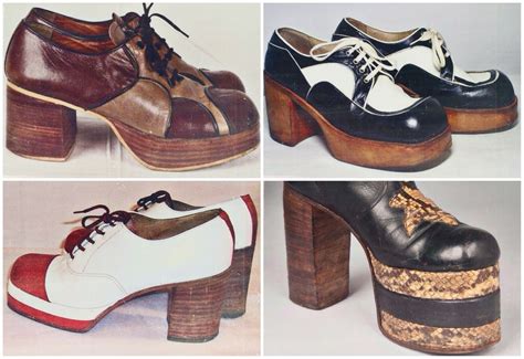 Atomic Chronoscaph — Vintage 1970s Mens Platform Shoes