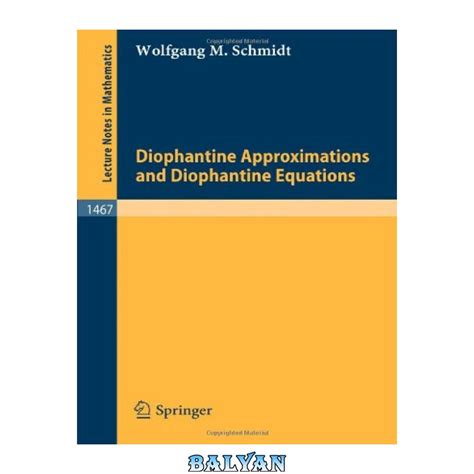 دانلود کتاب Diophantine Approximations And Diophantine Equations بلیان