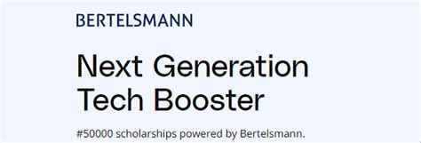 Bertelsmannscholarship Udacitynanodegree Nextgenerationtechbooster