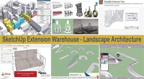 Top Six Landscape Architecture Plugins In Sketchup Extension Warehouse