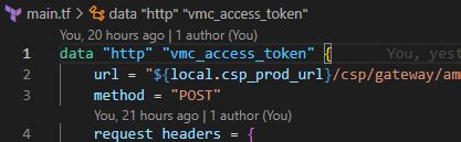 Invoking VMware Cloud On AWS REST API Calls From Terraform