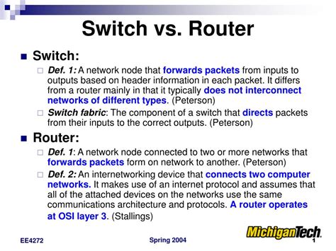 Ppt Switch Vs Router Powerpoint Presentation Free Download Id 4035662