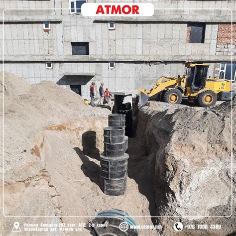 Говь алтай аймаг Жаргалан сум ЕБС ЦЭЦЭРЛЭГ ийн бохир усны септик систем 2021он Атмор ХХК